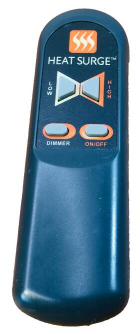 HEAT SURGE FIRE PLACES 30000162 Remote Control Fireplaces